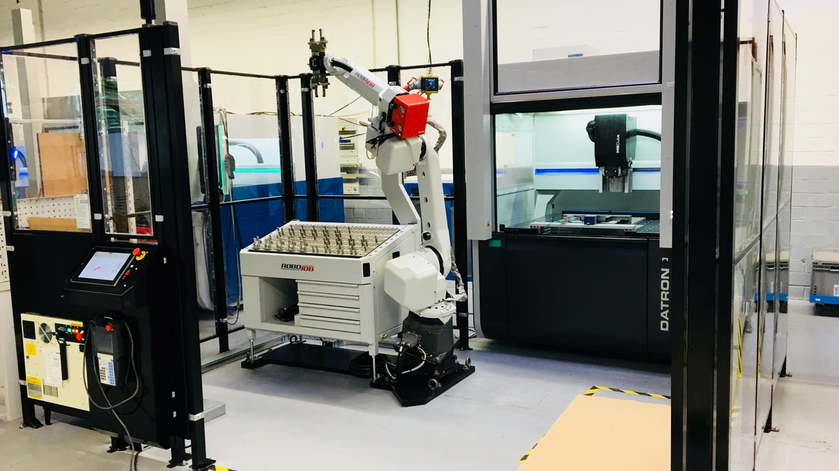 RoboJob provides CNC automation for Datron CNC machines - Robojob
