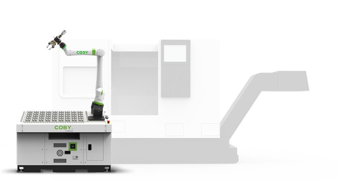 Coby CNC, the collaborative robot from RoboJob USA - RoboJob