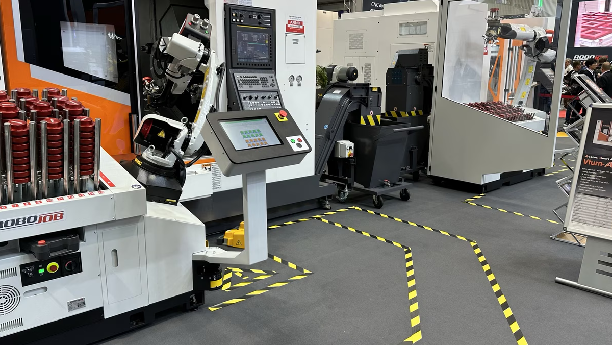 RoboJob provides CNC automation for Victor CNC machines - Robojob